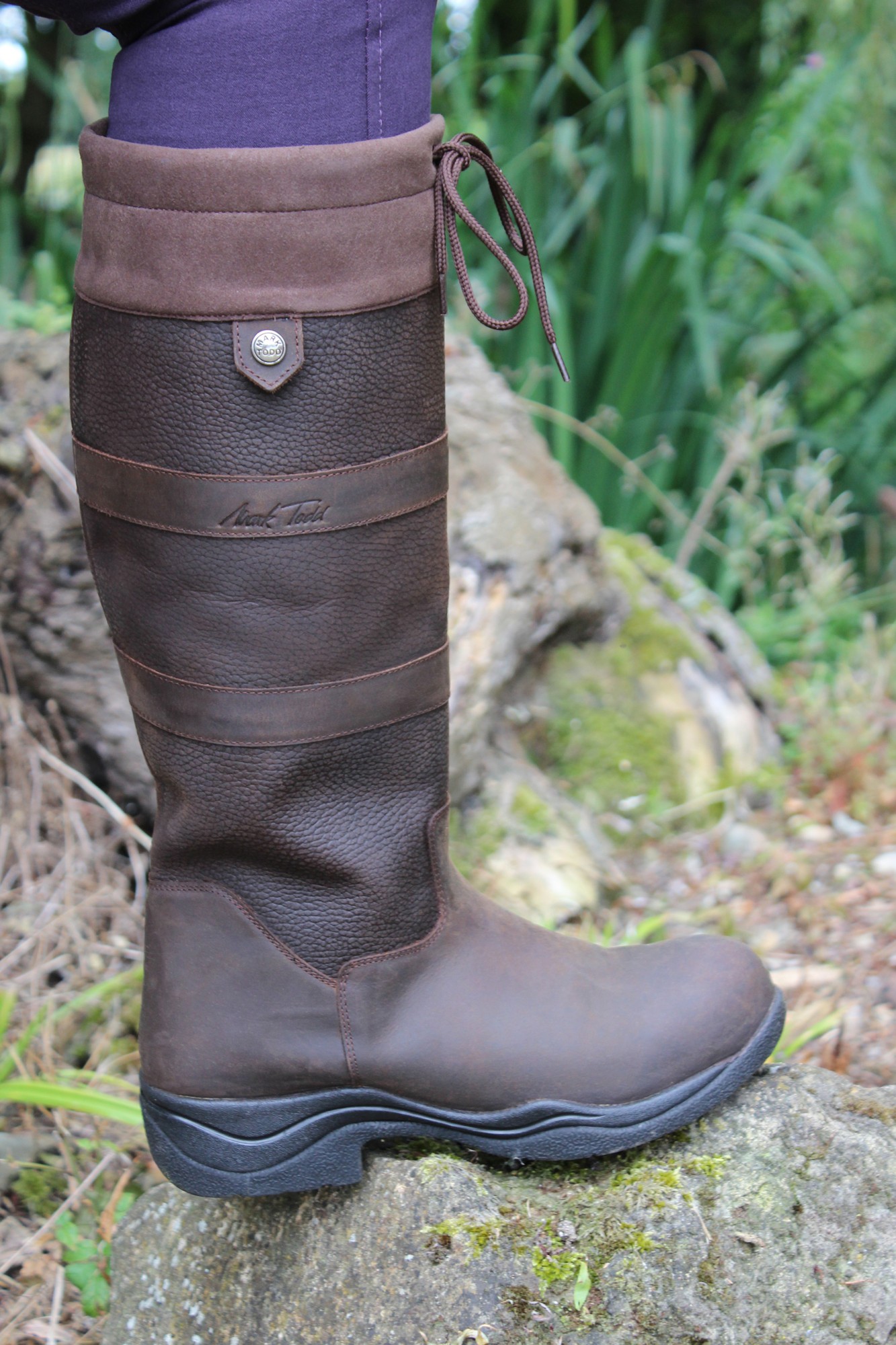 Mark Todd Adults Country Boot Mark II Brown - Wychanger Barton