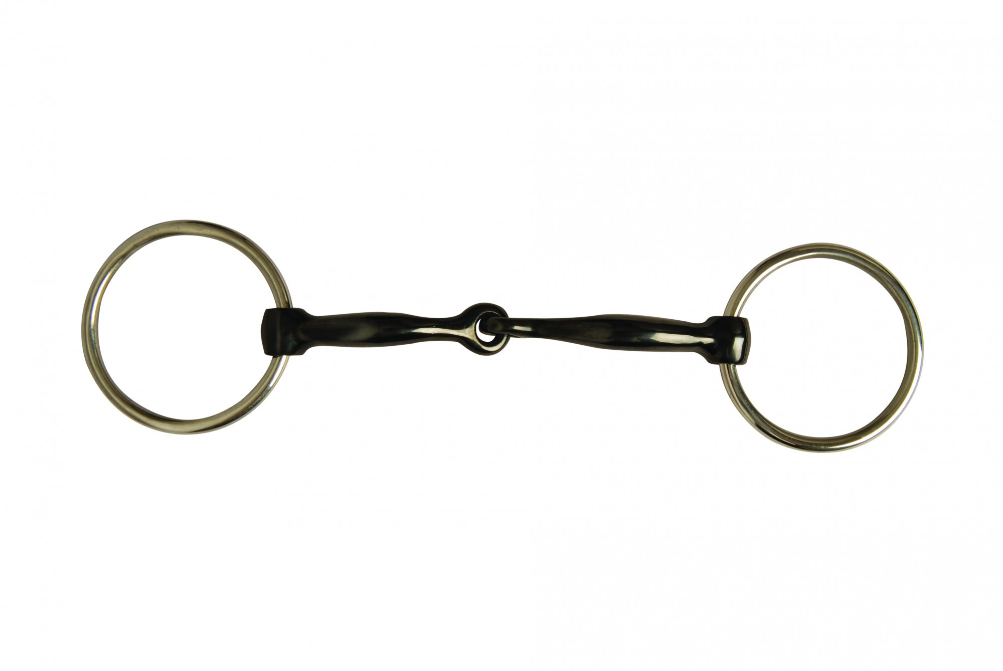 JP Korsteel Sweet Iron Jointed Loose Ring Snaffle Bit - Wychanger Barton