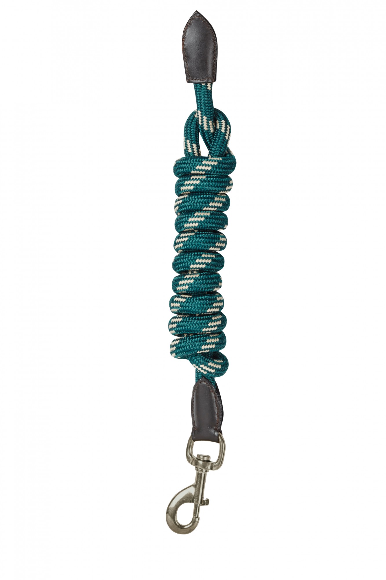 Kincade Leather Rope Lead (Hunter Green/Brown) - Wychanger Barton