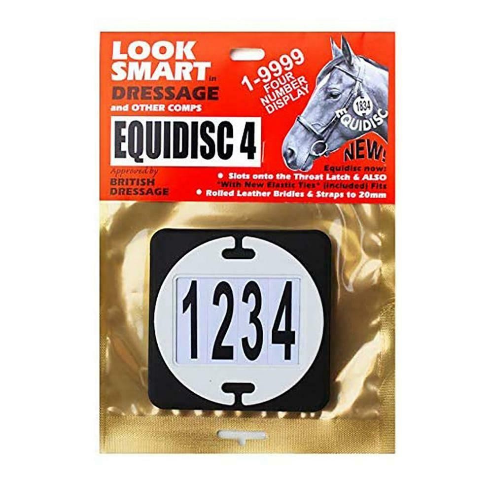 Equidisc Bridle Number Holder 4 Digit - Wychanger Barton