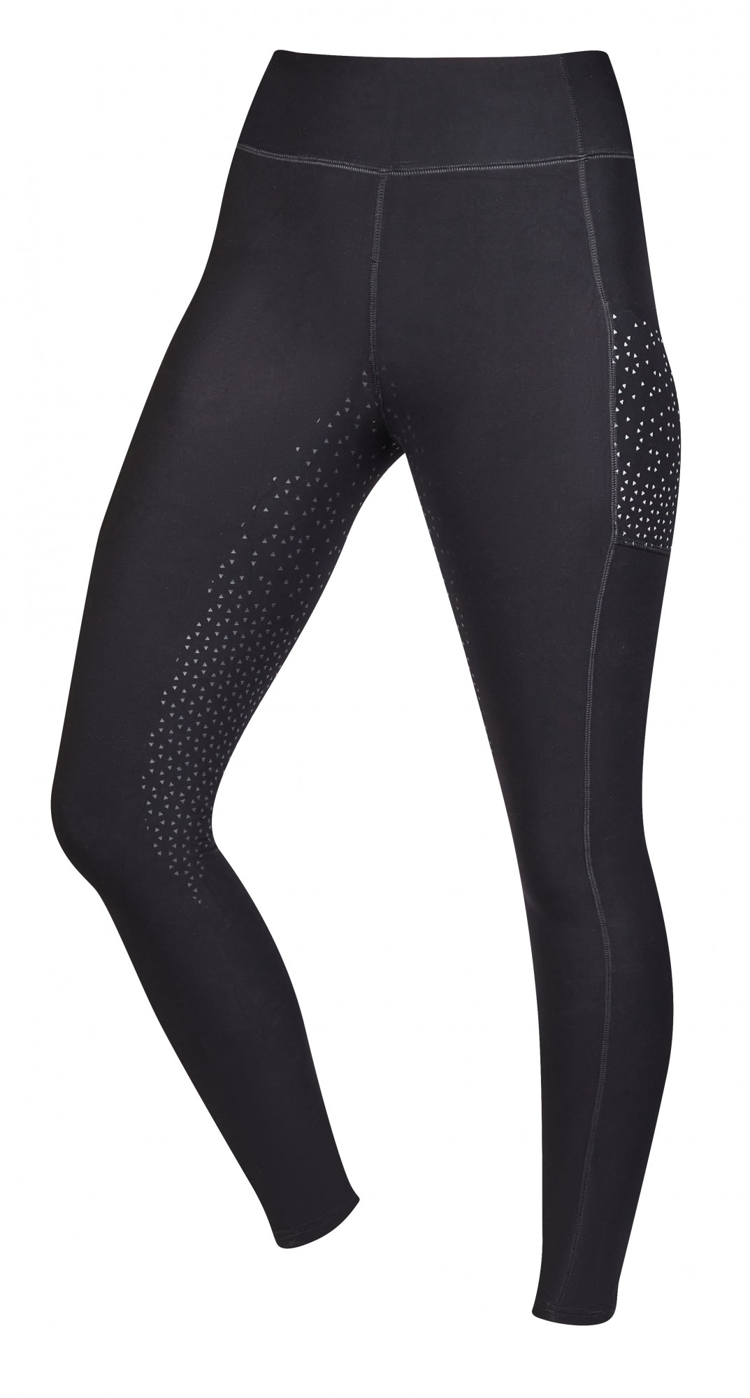 Dublin Ladies Reflective Compression High Rise Tights (Black ...