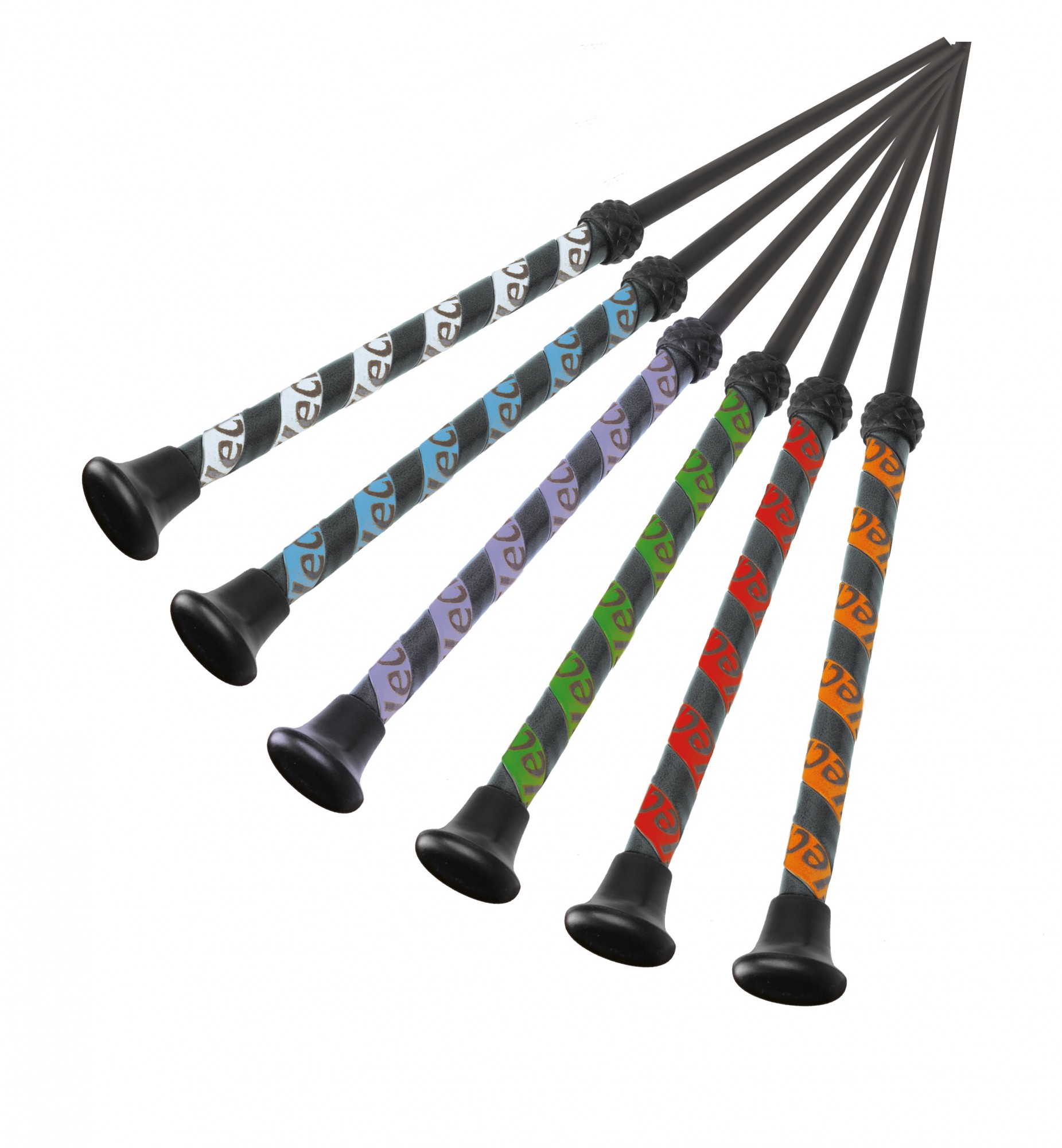 Fleck Silk Touch Fashion Dressage Whip - Wychanger Barton