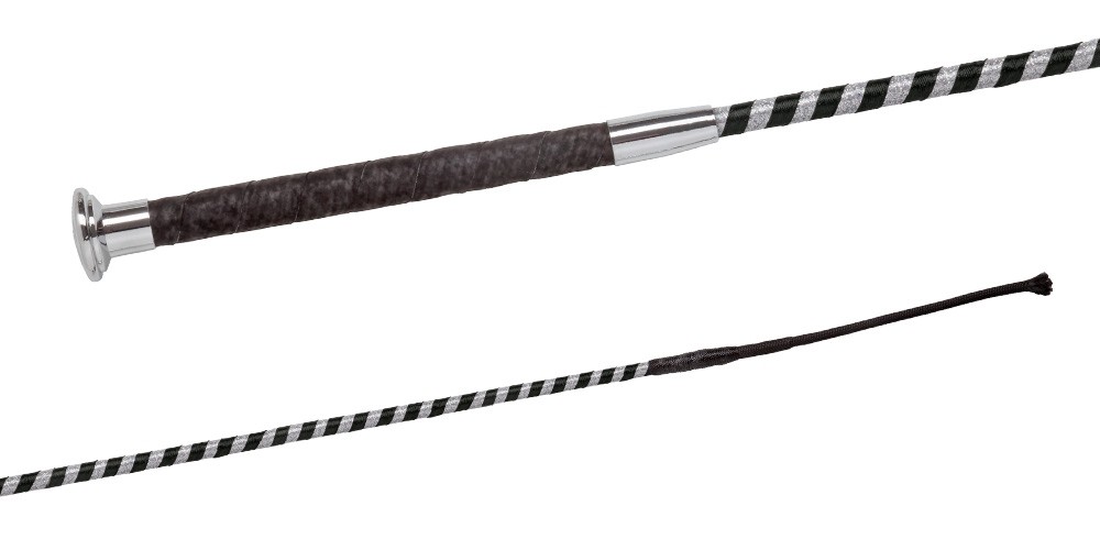 Fleck Satin Glitter Dressage Whip - Wychanger Barton