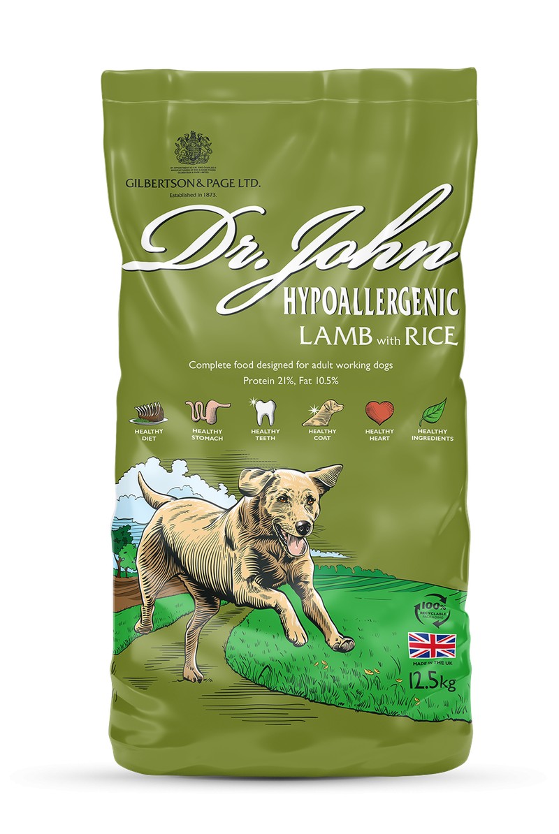 Dr. John Hypoallergenic (Lamb with rice and vegetables) 12.5 ...
