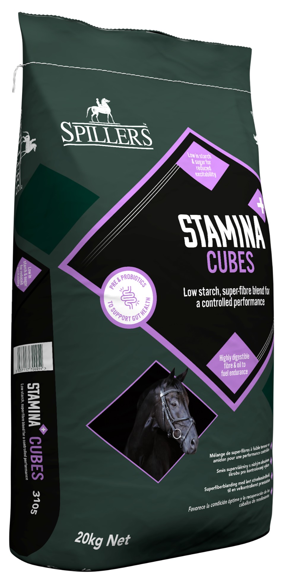 Spillers Stamina+ Cubes (20kg) - Wychanger Barton