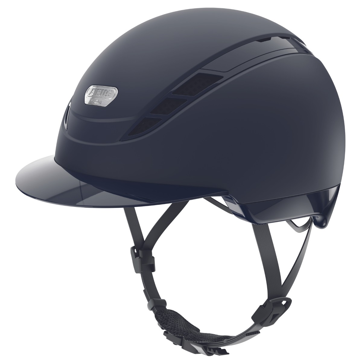 Abus x Pikeur AirDuo Riding Hat (Midnight Blue) - Wychanger Barton