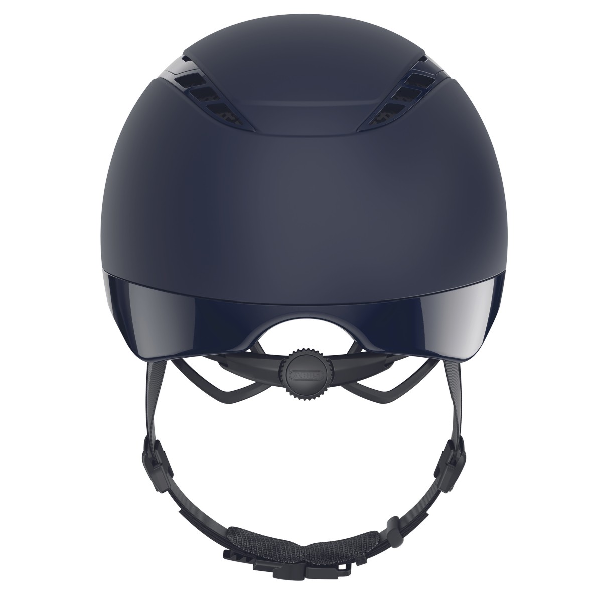 Abus x Pikeur AirDuo Riding Hat (Midnight Blue) - Wychanger Barton