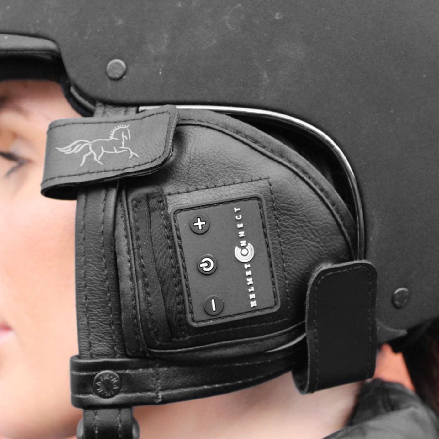 Helmet Connect Bluetooth Riding Hat Attachment - Wychanger Barton