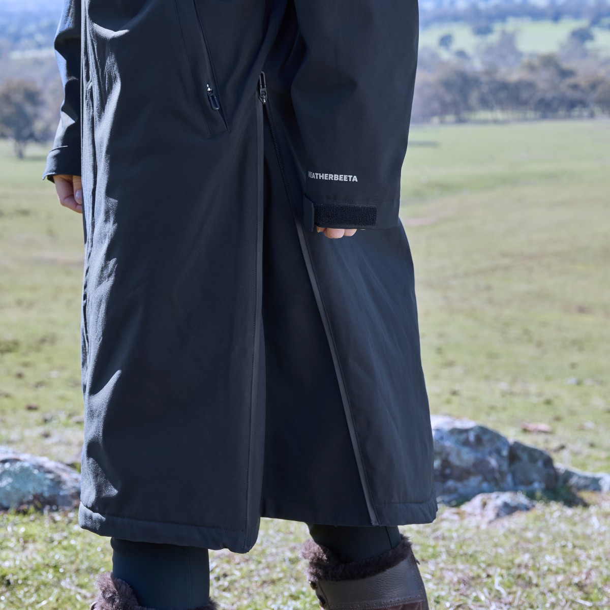 Weatherbeeta All Weather Field Jacket (Navy) - Wychanger Barton