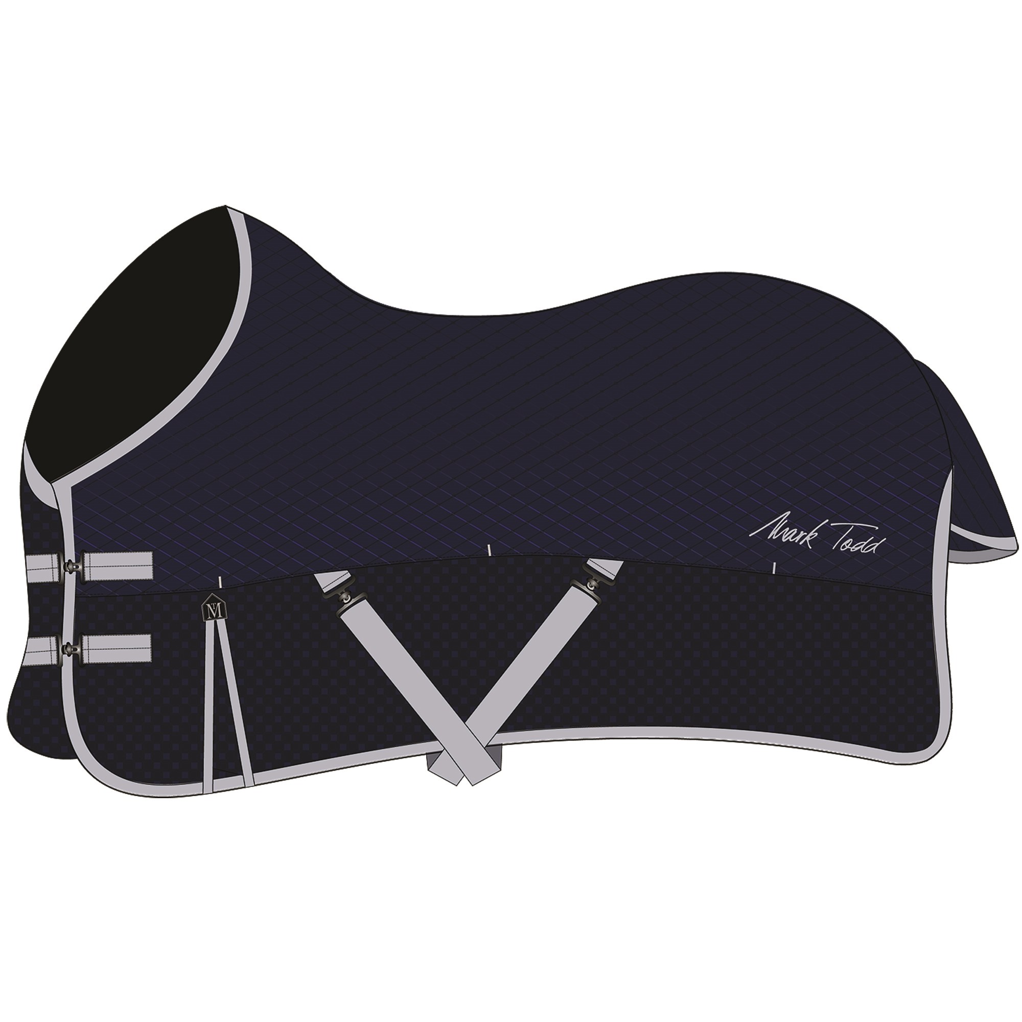 Mark Todd Showerproof Multi Purpose/Fly Rug Navy - Wychanger Barton
