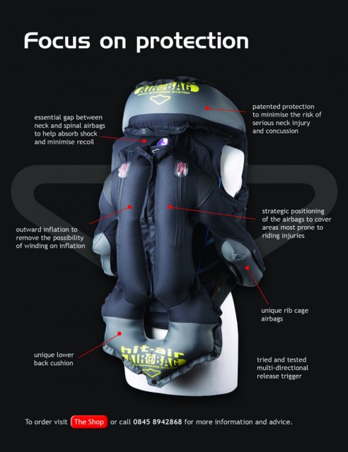 Hit-Air Inflatable Air Vest (Black) - Wychanger Barton